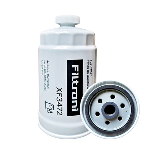 XF3472 FILTRONI Filtro Combustible con drenaje Iveco Turbo Daily (Dobl ...